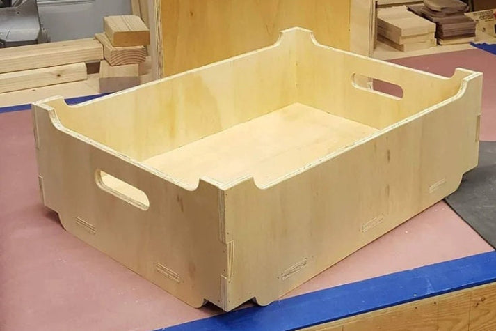 [DIGITAL] Stackable Crate - 3 Sizes - Design Files for CNC (.f3d, .ste ...