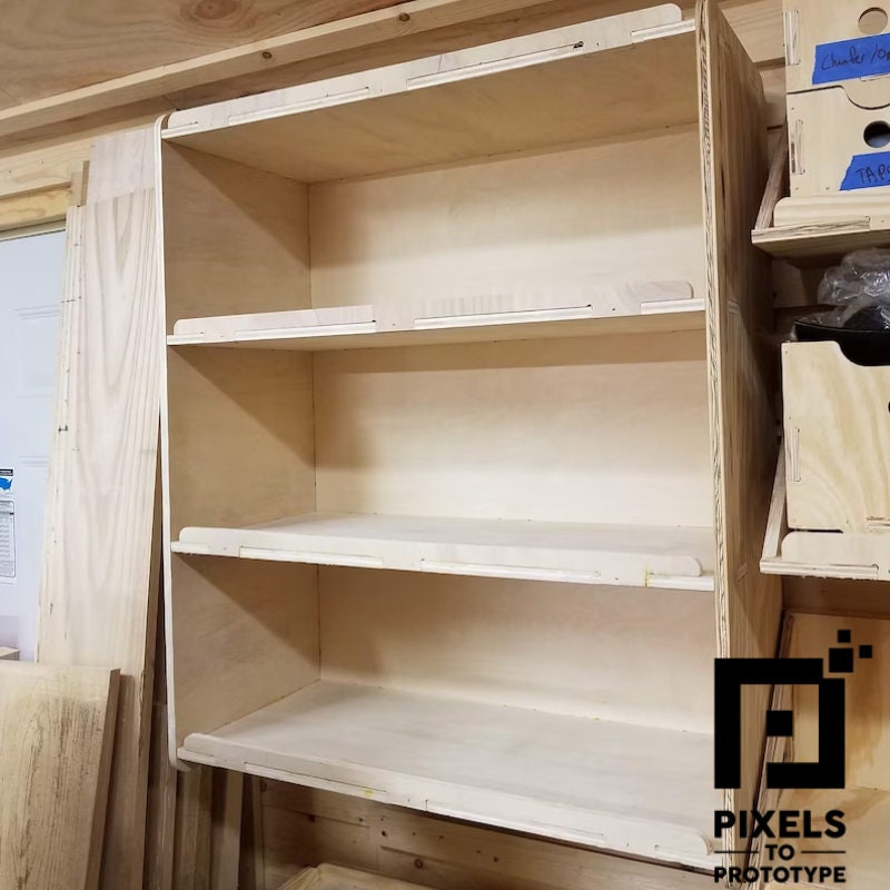 (DIGITAL) 4-Shelf Flatpack Storage Unit - Design Files - Download Now ...
